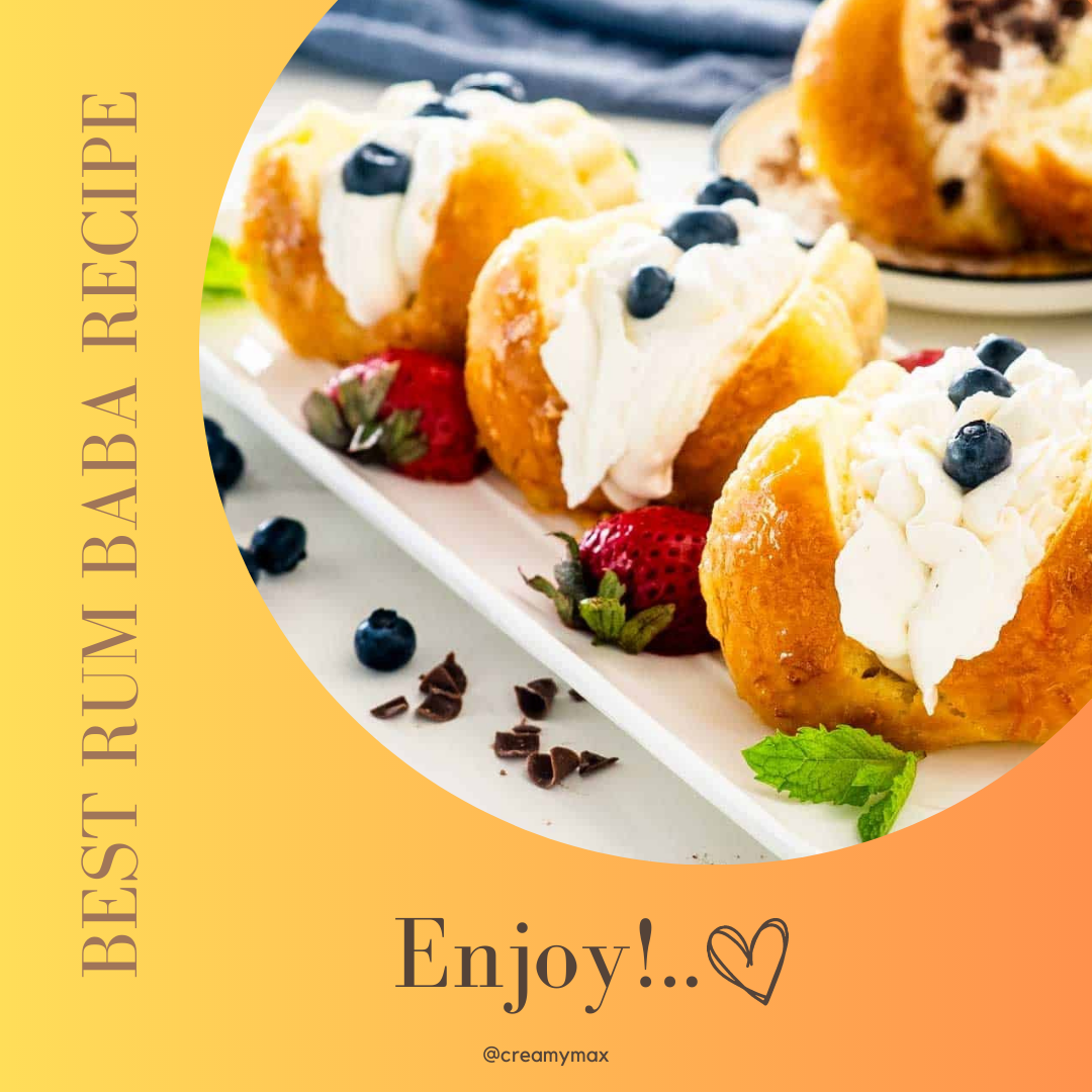 The Perfect Homemade Rum Baba